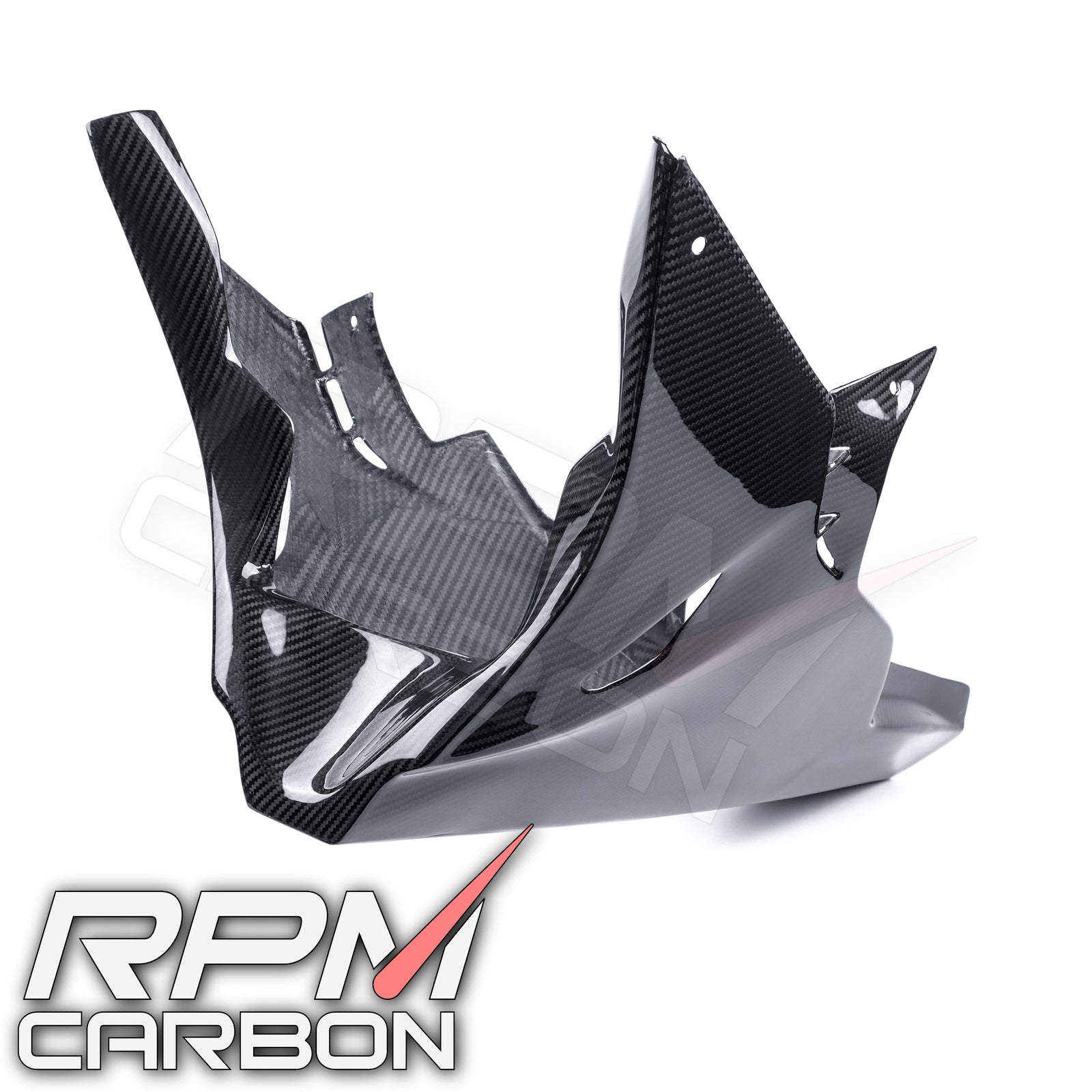 BMW S1000RR Carbon Fiber Belly Pan Racing