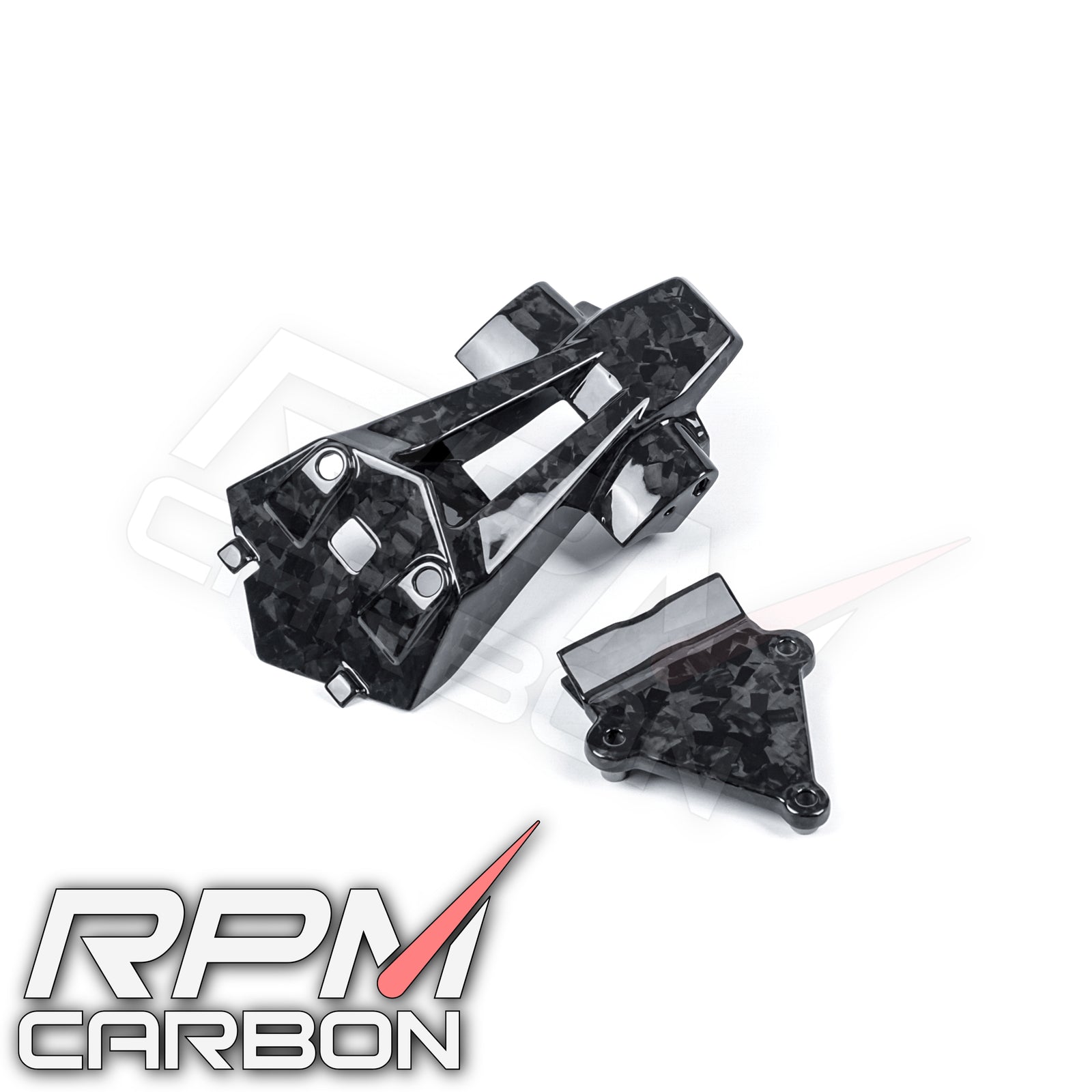 BMW S1000RR S1000R Carbon Fiber Registration License Plate Holder