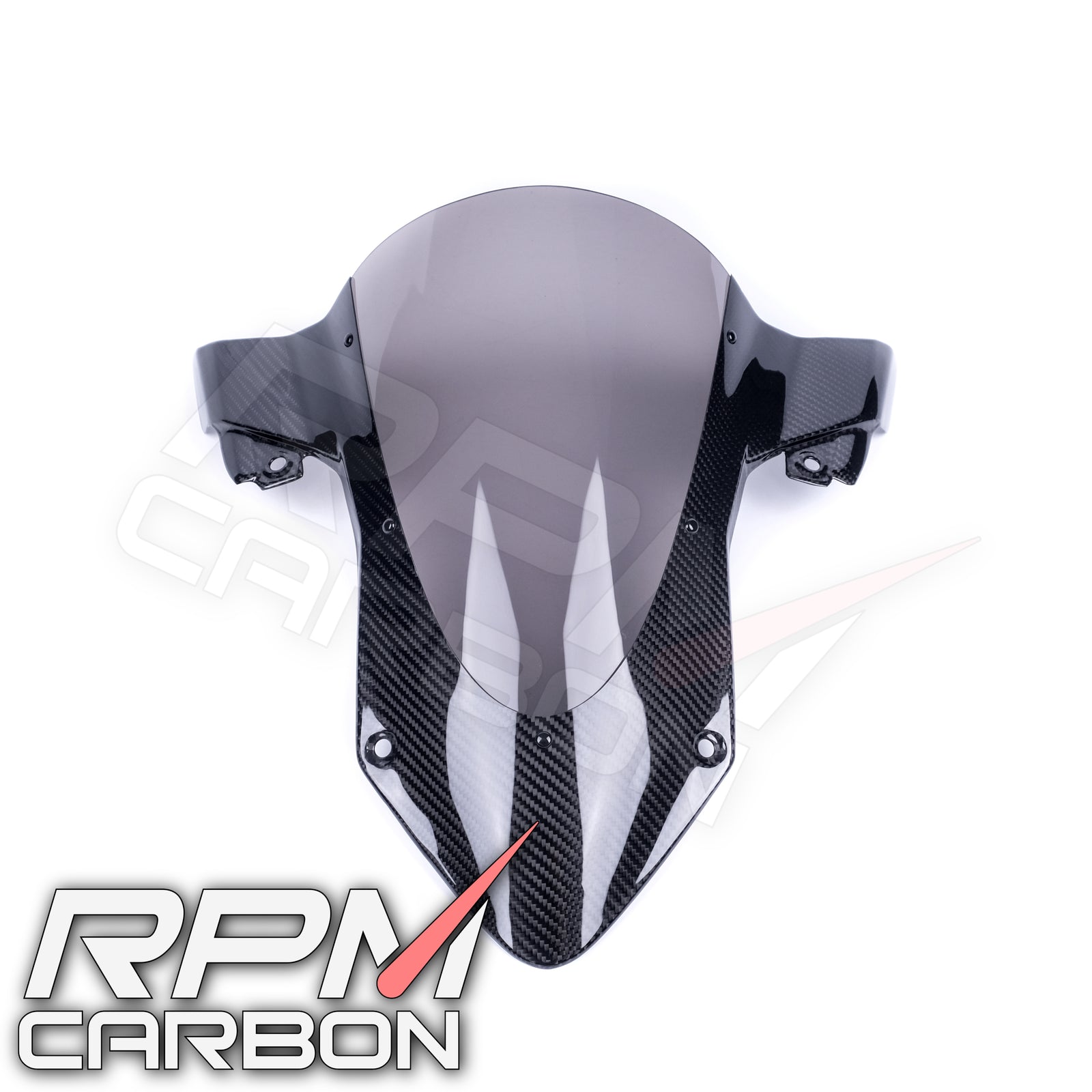 BMW S1000RR 2019 2020 Windshield Carbon - Clear Glass
