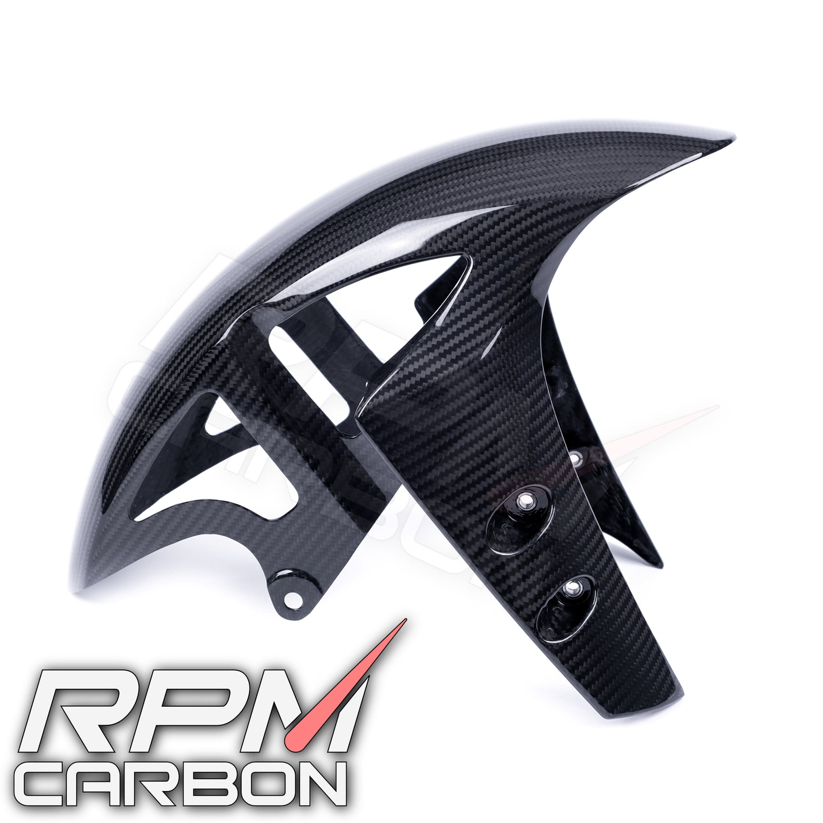 Yamaha R1 R6 MT-10 FZ-10 Carbon Fiber Front Fender Hugger Mudguard