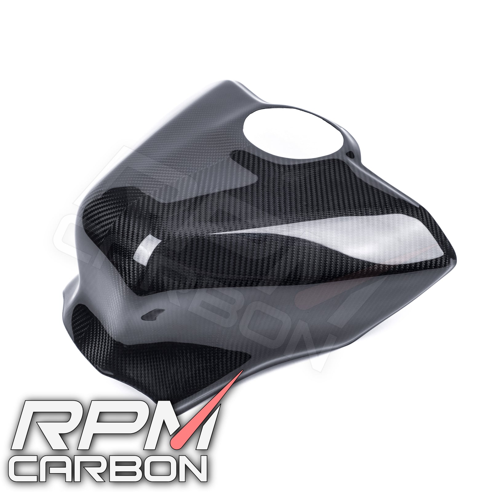 Yamaha R1 Carbon Fiber Full Tank Extender Cover WSBK Shroud Extender