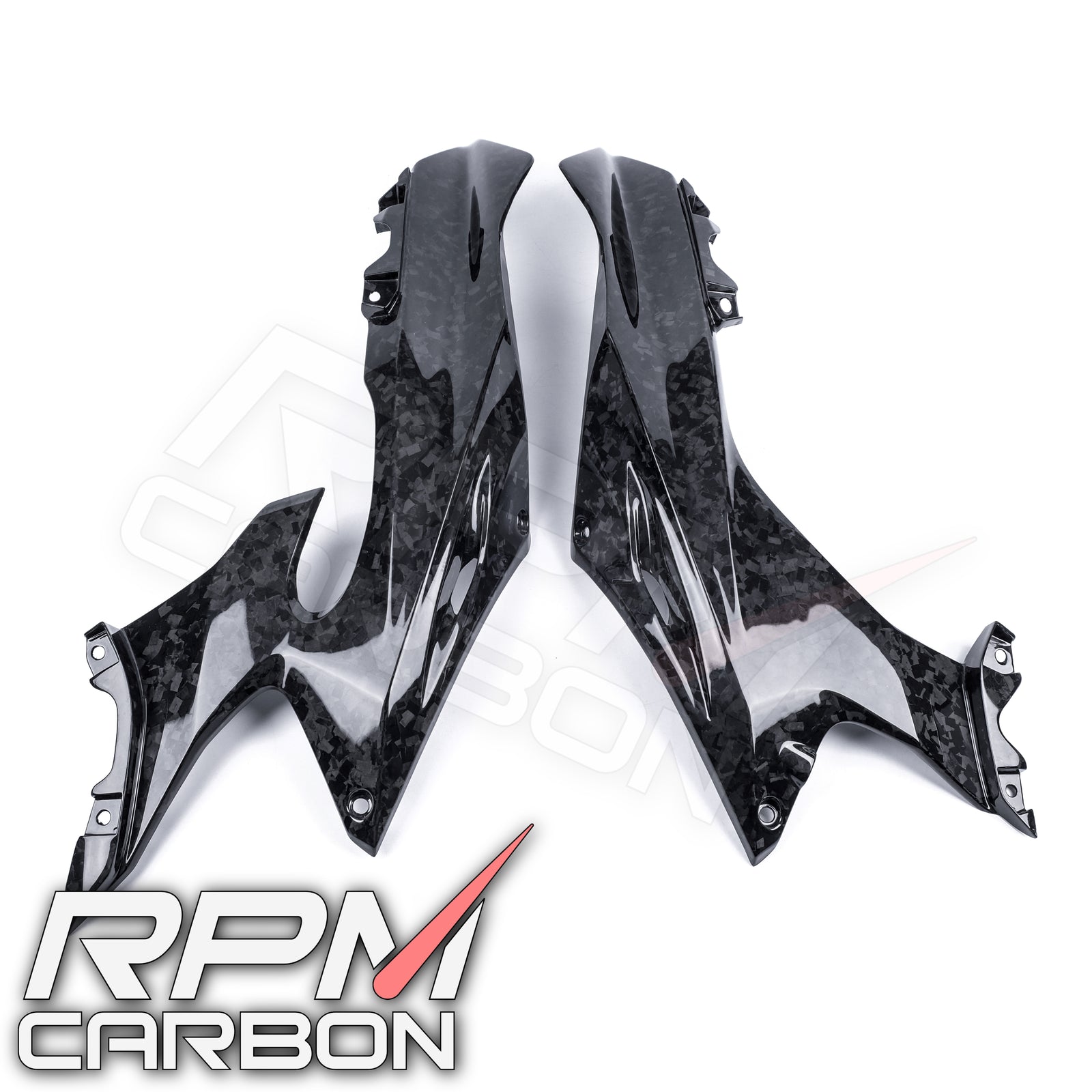 Yamaha R6 Carbon Fiber Upper Side Fairings