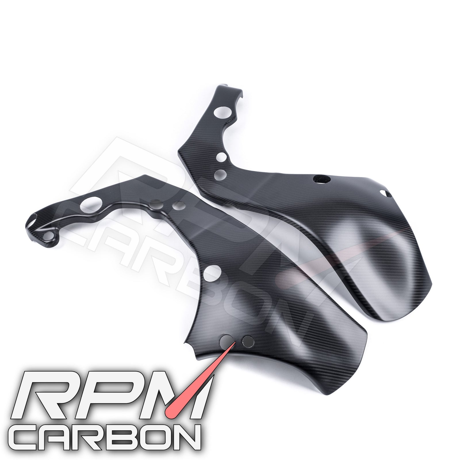 Kawasaki ZX-10R Carbon Fiber Frame Covers Protectors