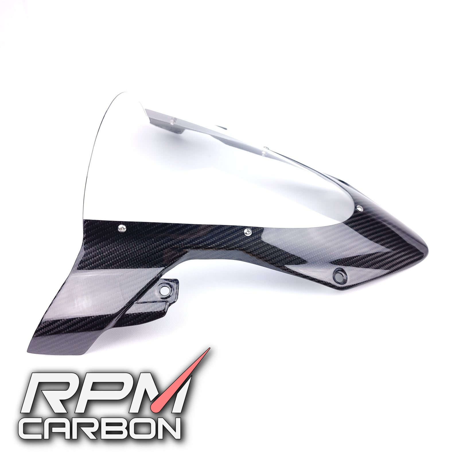 BMW S1000RR 2019 2020 Windshield Carbon - Clear Glass